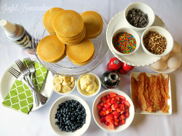 Pancake Bar – Joyful Homemaking