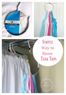 Camisole and Tank Top Organization – Joyful Homemaking